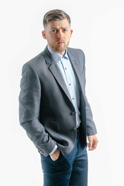 Мужской клубный пиджак